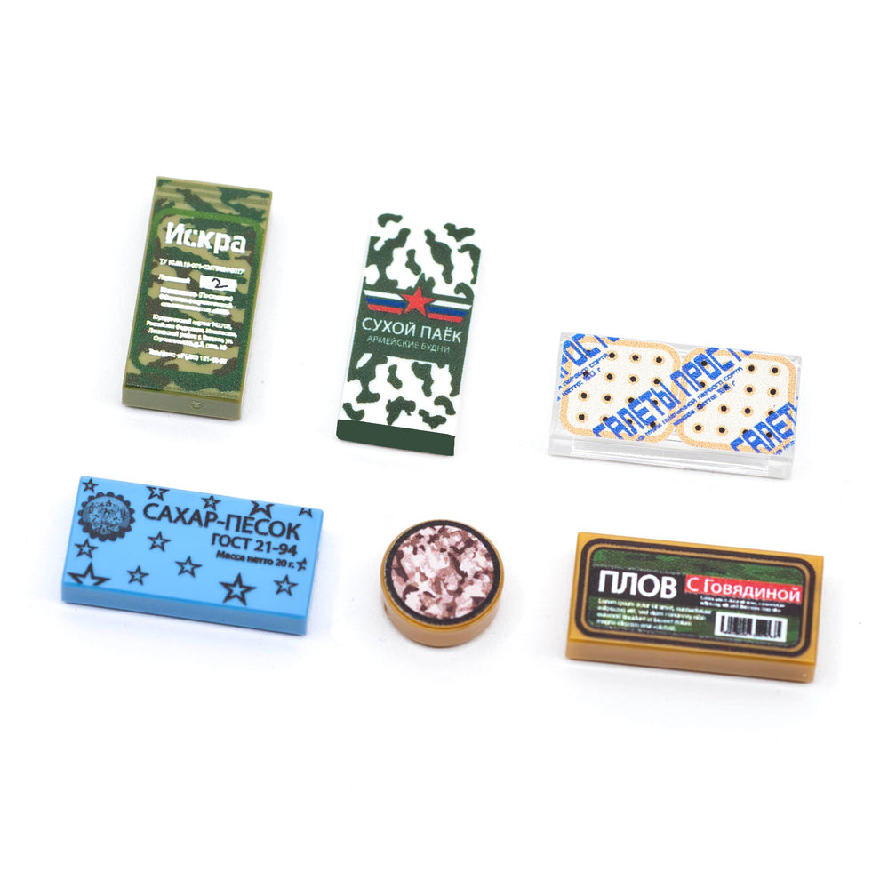 Russian Ration Tile Pack – BRICK BATTLEFIELD