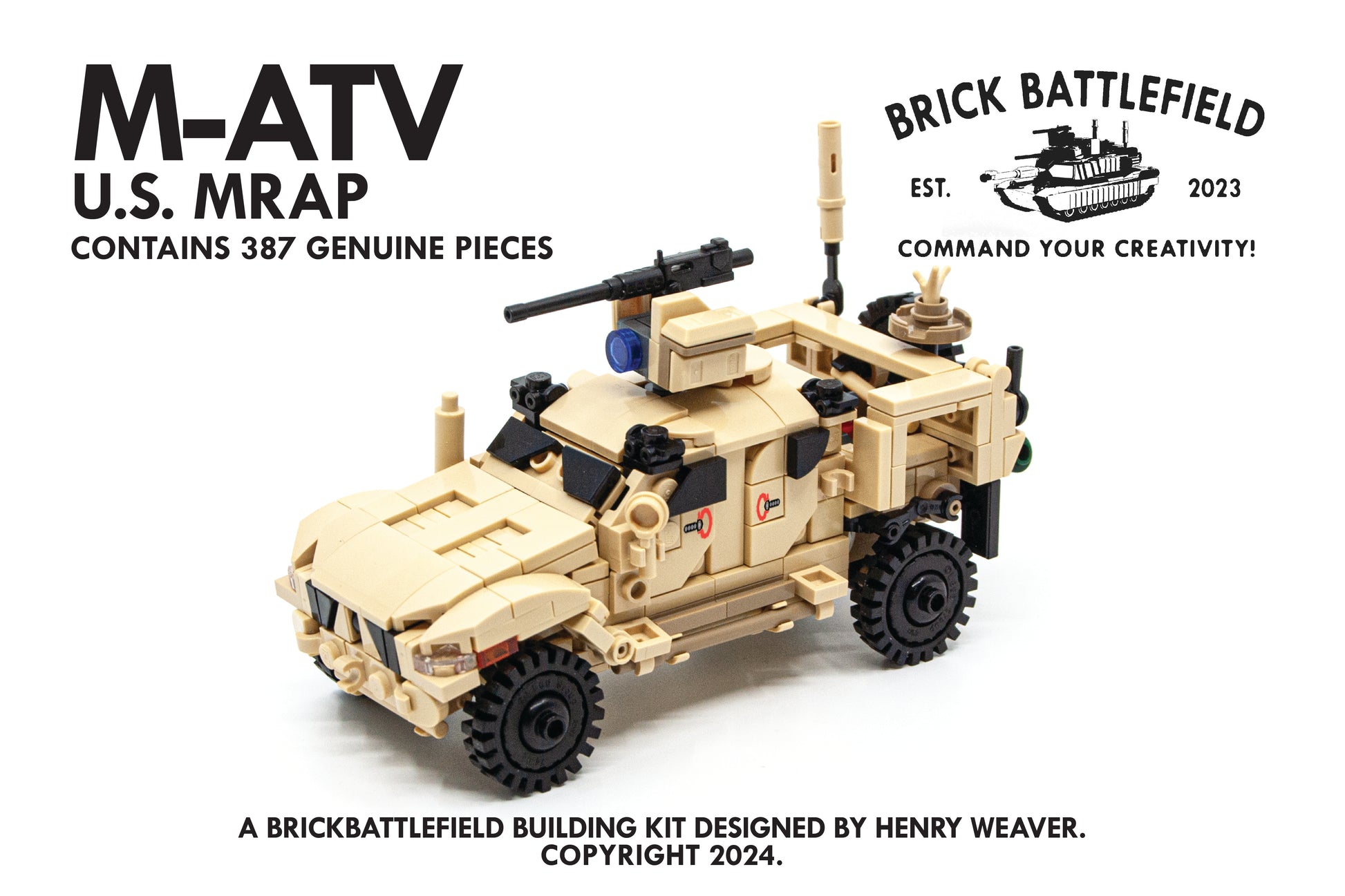 M1277 M-ATV Kit – BRICK BATTLEFIELD